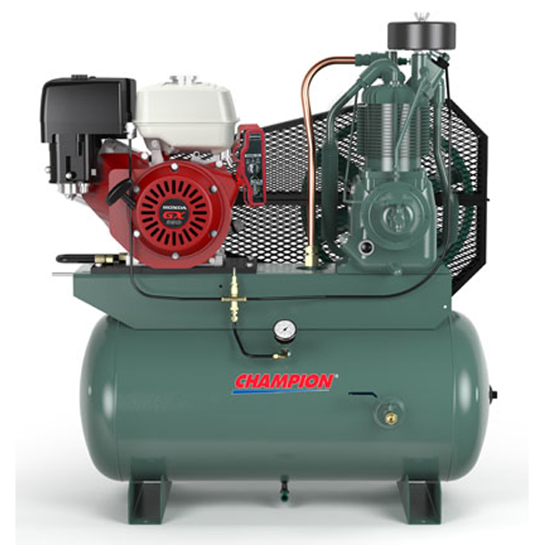13 HP Gas Compressor W/ Honda Engine & 30 Gal. Tank | Gas Powered | TECH